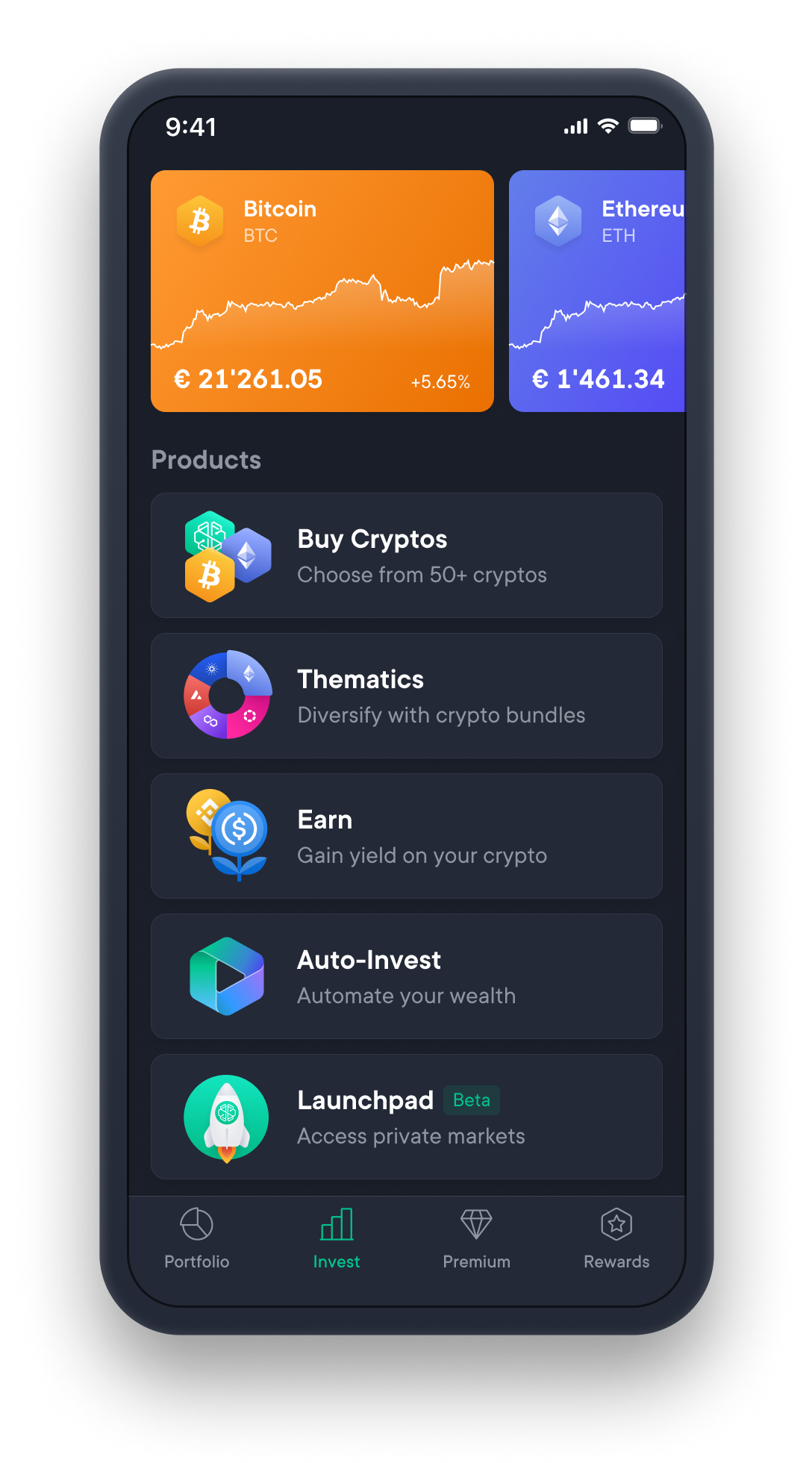 SwissBorg is different: Introducing the brand new Invest tab